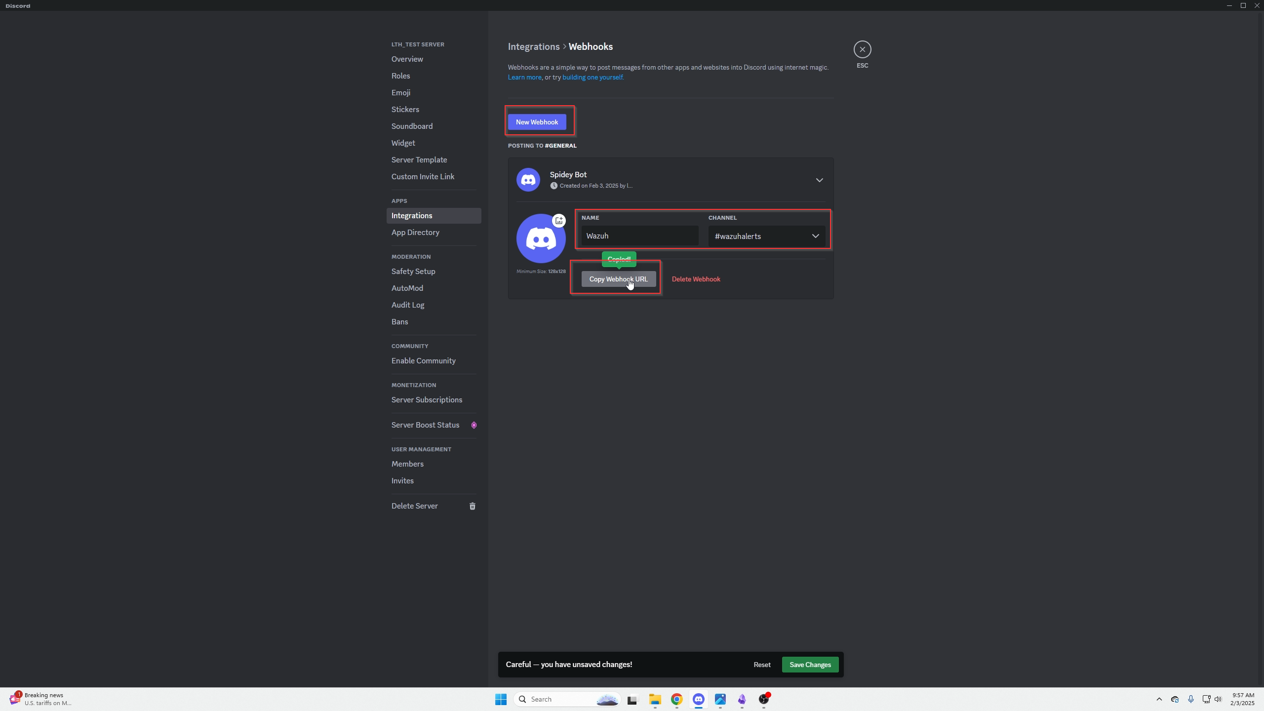 EP 19 - Wazuh Discord Alerts - Learn To HomeLab